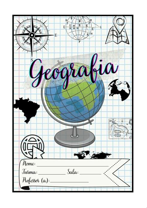 Capas De Caderno Para Geografia