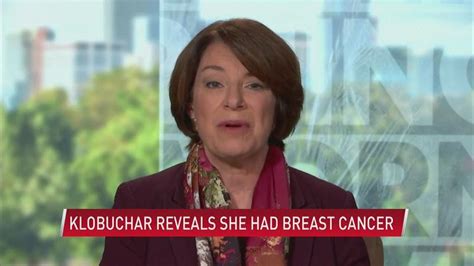 Sen Amy Klobuchar Announces She Had Breast Cancer Abc 6 News