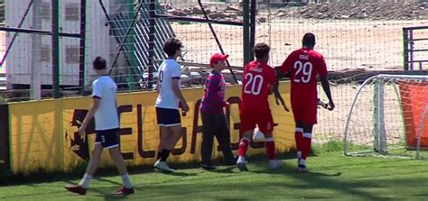 შუქურასა და საბურთალოს მატჩის დროს მოედანზე ძაღლი შევიდა Belive Ge