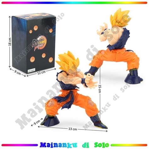 Jual Mainan Anak Action Figure Mirip Karakter Son Goku Kame Hame Ha