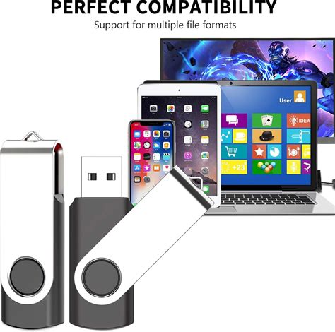 4gb Memory Stick 5 Pack Kacai Usb Flash Drive Usb 20 Swivel Thumb