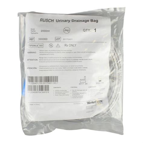 Buy Rusch Urinary Drainage Bag At Medical Monks