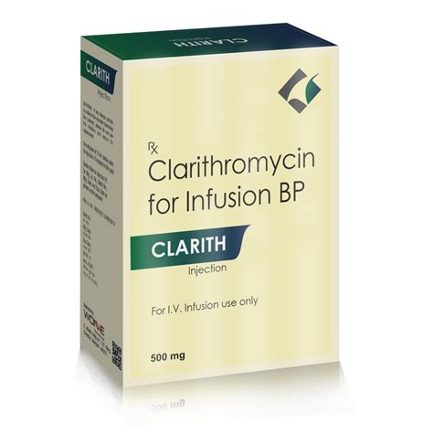 Clarithromycin 500 Mg Injection Wonne International