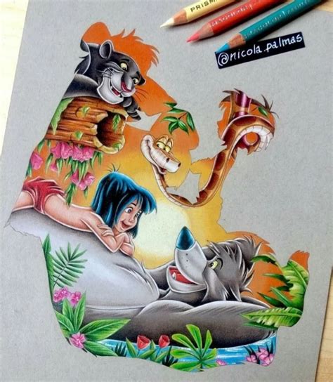 این هنرمند در سایه شخصیت های دیزنی خود چهره های دوست داشتی دیزنی را