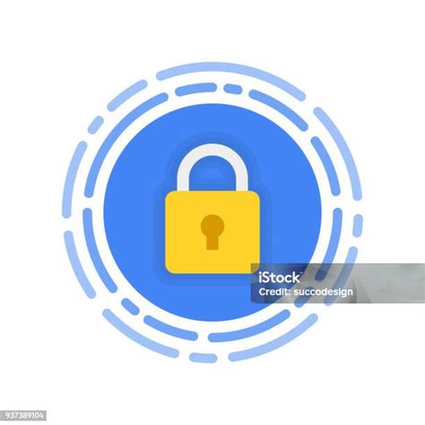 安全圖示現代平面向量圖示 圓圈與掛鎖向量圖形及更多互聯網圖片 互聯網 保安 保護 Istock