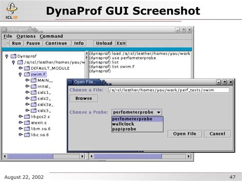 Ppt Dynaprof And Papi A Tool For Dynamic Runtime Instrumentation And Performance Analysis