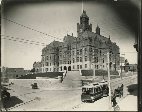 Los Angeles Past Photo Of The Los Angeles County Court House Soon