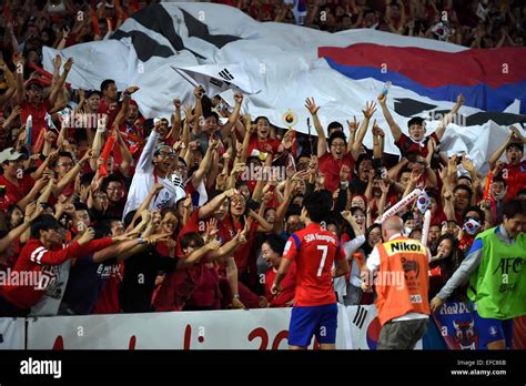 Sydney Australia 31st Jan 2015 South Koreas Son Heung Min No7