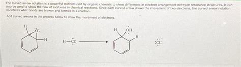 Solved The Curved Arrow Notation Is A Powerful Method Used Chegg Com