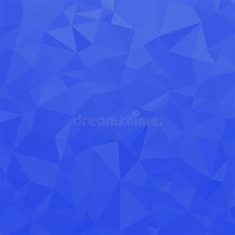 Blue Polygonal Background Triangular Pattern Low Poly Texture