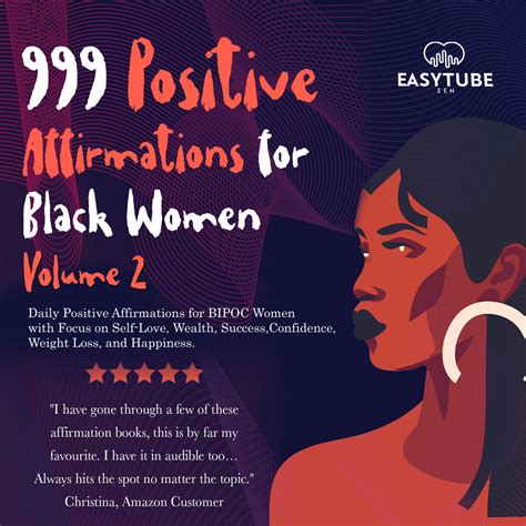 999 Positive Affirmations For Black Women Volume 2 By Easytube Zen