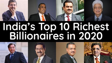 Top 10 Indian Billionaires Richest People In India Youtube Hot Sex