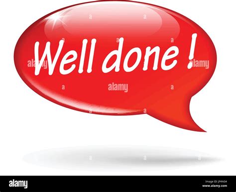 Good Job Well Done Stock Vector Images Alamy