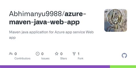 Github Abhimanyu9988azure Maven Java Web App Maven Java Application