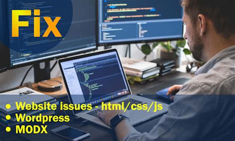 Fix Your Html Css Js Issues Including Wordpress And Modx By