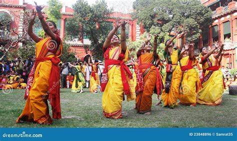 Holi Festival Of West Bengal India Editorial Photo Image Of Happiness