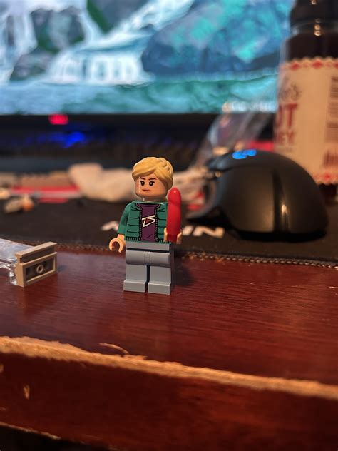 Was Building The Lego Daily Bugle And One Of Carnages Tendrils Fell To The Floor By The Heater