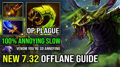 New Pro Venomancer Guide Annoying Plague Ward Slow With Crimson Guard Aghs Dota