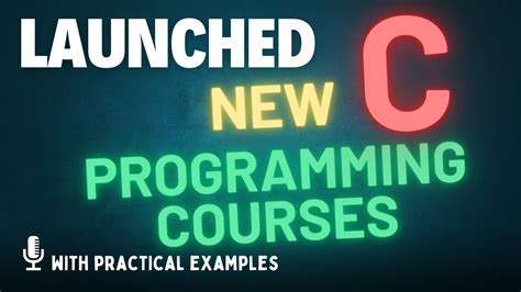 C Language Course 1 Introduction And Hello World Program Youtube