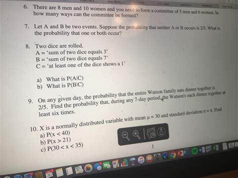 Solved There Are 8 Men And 10 Women And You Need To Form A Chegg Com