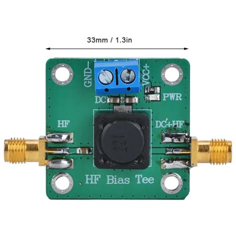 Rf Microwave Hf Bias Tee Dc Bias 50k 60mhz Active Antenna Power Supply