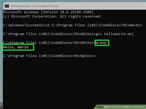 How To Run Nasm On Windows 9 Steps With Pictures Wikihow