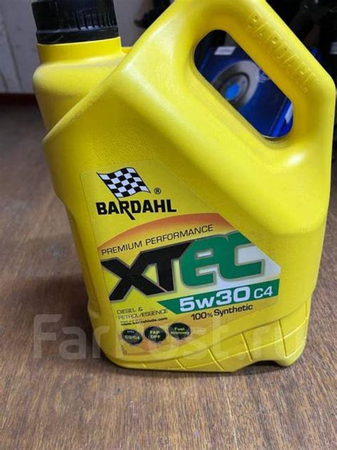 Моторное масло Bardahl XTEC- 5w30, C3/C4, 5L, синтетическое, 5,00 л. C3 ...