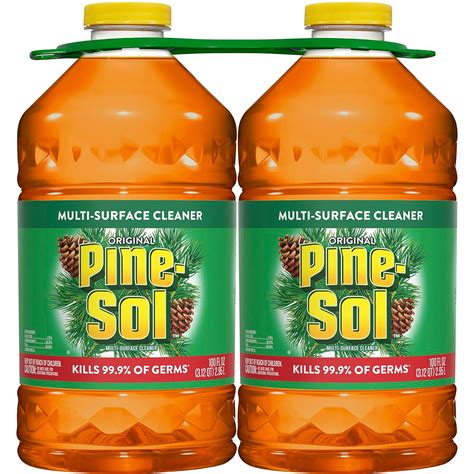 Pine Sol Multi Surface Cleaner Pine Scent 100 Oz 2 Pk