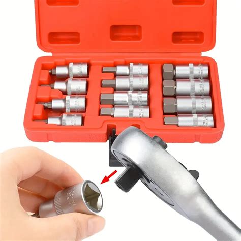 Allen Wrench Socket Set 1 2 Drive Hex Screwdriver Socket Temu