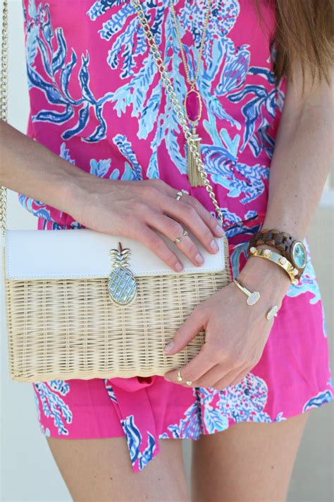 Dusk Lilly Pulitzer Romper In Capri Pink Samba Diary Of A Debutante