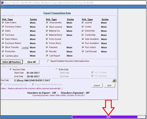 How To Import Busy Data In Marg Software