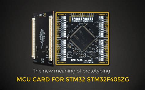 MCU CARD FOR STM32 STM32F405ZG MIKROE