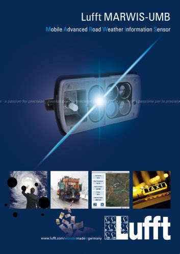 All Lufft Catalogs And Technical Brochures