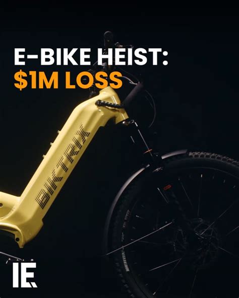 Thieves Steal 1m Worth Of E Bikes In 7 Minutes Interesting Engineering