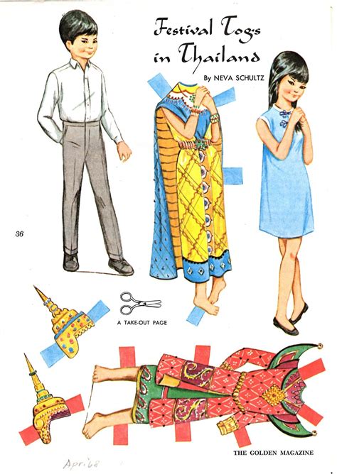 Miss Missy Paper Dolls Festival Togs In Thailand Atelier Yuwaciaojp