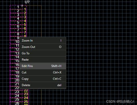 03、cadence使用记录之超多引脚元器件的快速创建方法（orcad Capture Cis）orcad 快捷建多引脚封装命令 Csdn博客