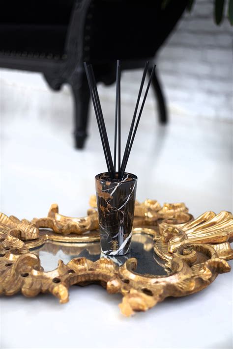 Black And Gold Marble Diffuser Luxury Marble Diffuser Etsy