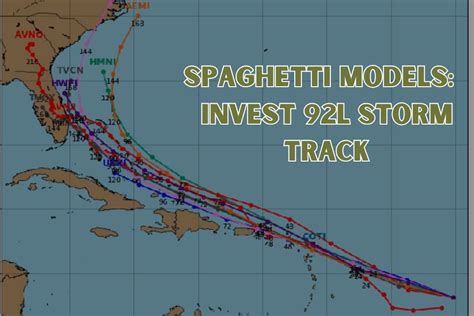 Spaghetti Models Show Invest 92l Storm Track Impact On South Carolina Saluda Standard Sentinel