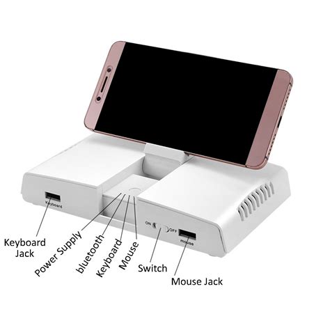 Games Keyboard Mouse Adapter Bluetooth Gaming Joystick Converter For