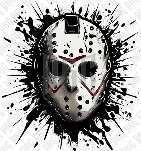 Jason Voorhees PNG Jason Voorhees Sublimation Trendy Jason - Etsy UK