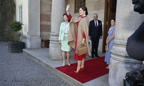 Queen Silvia And Queen Mary Visit Prins Eugens Waldemarsudde