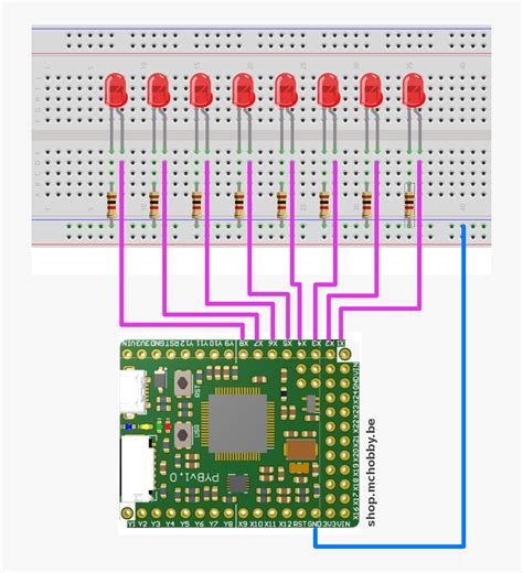Hack 8leds Montage Arduino HD Png Download Transparent Png Image PNGitem