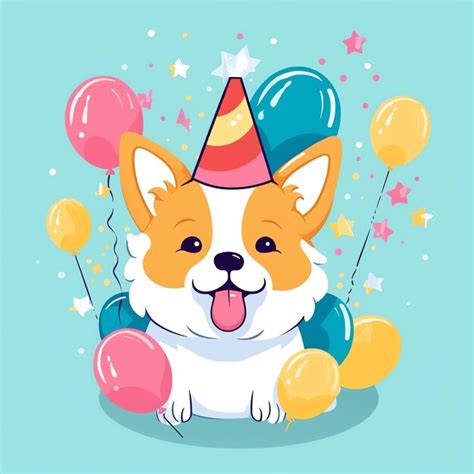 Premium Photo Adorable Corgi Dog Clipart Funny Cute Corgi With