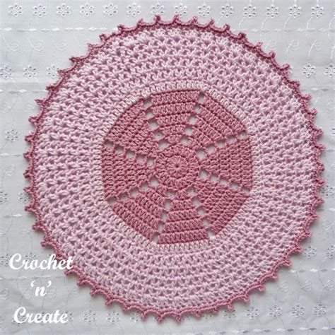 Crochet Circular Table Mat Artofit
