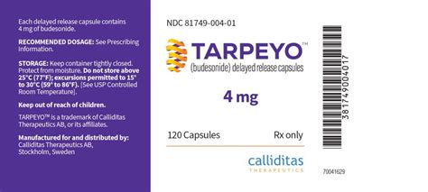 Tarpeyo Package Insert