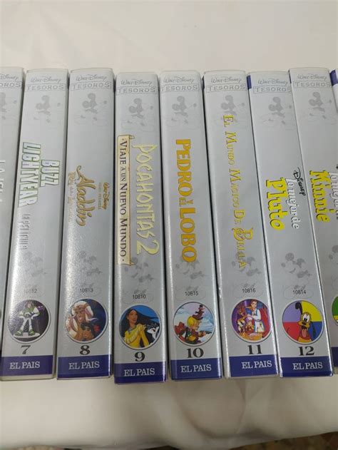Colección Exclusiva Tesoros Disney Vhs De Segunda Mano Por 32 Eur En