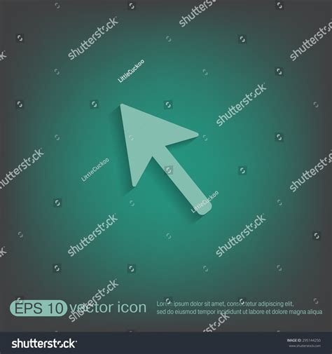 Web Arrow Symbol Cursor Icon Stock Vector Royalty Free Shutterstock