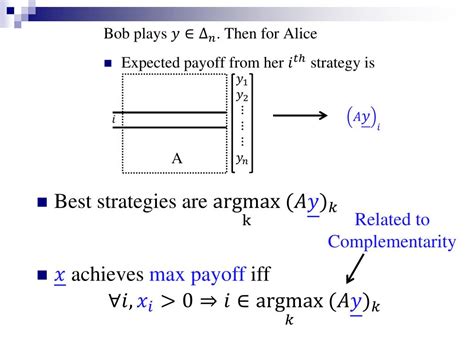 Ppt A Polynomial Time Algorithm For 2 Player Rank 1 Games Powerpoint