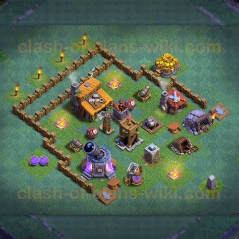 Best Builder Hall Level 3 Base Clash Of Clans BH3 5