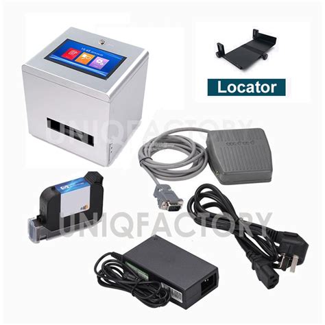 New Desktop Expiry Date Printer 7 Touch Screen Auto Smart Static Inkjet Coder Coding Batch
